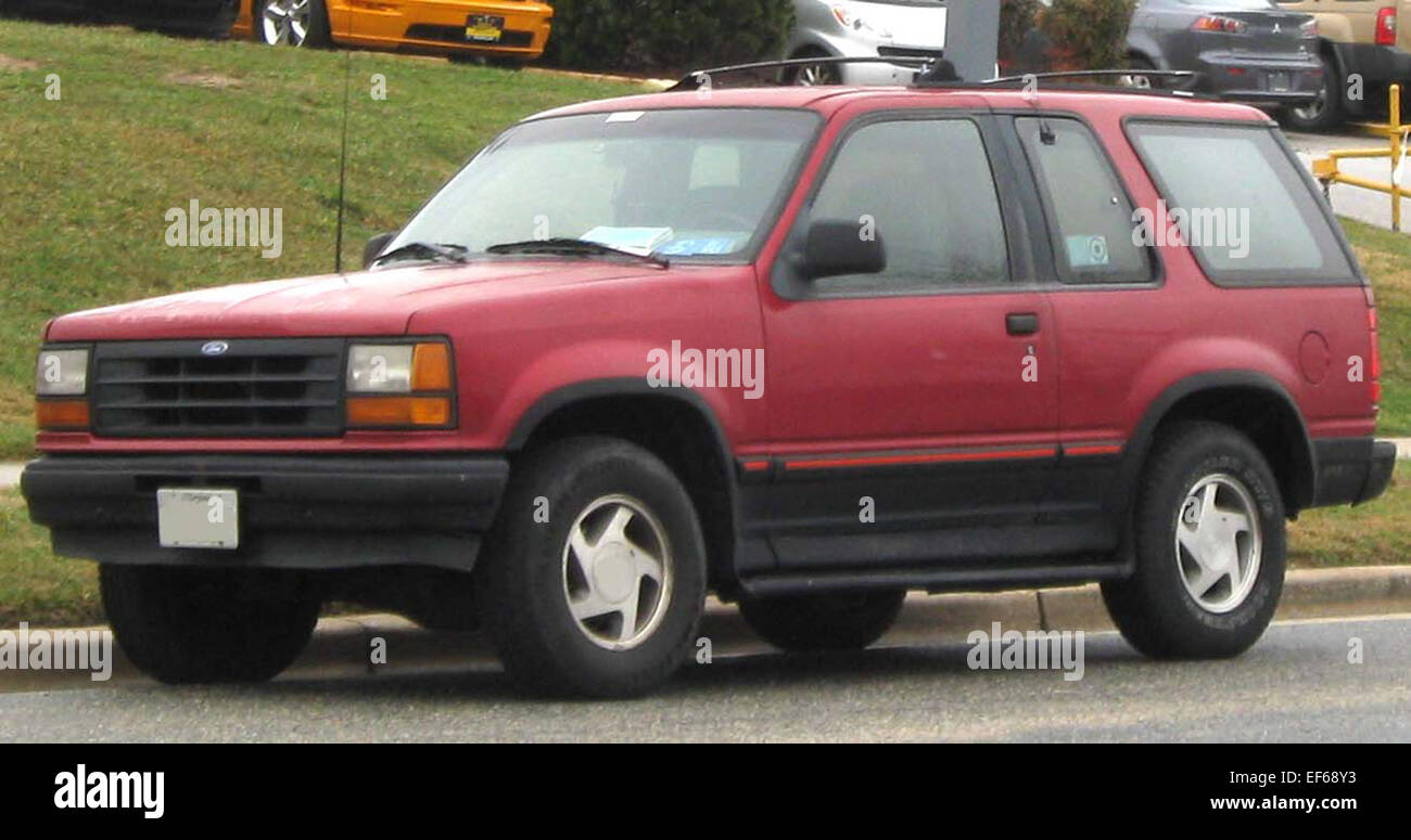 The 1st-generation Ford Explorer, produced from 1991 to 1994, was a ...