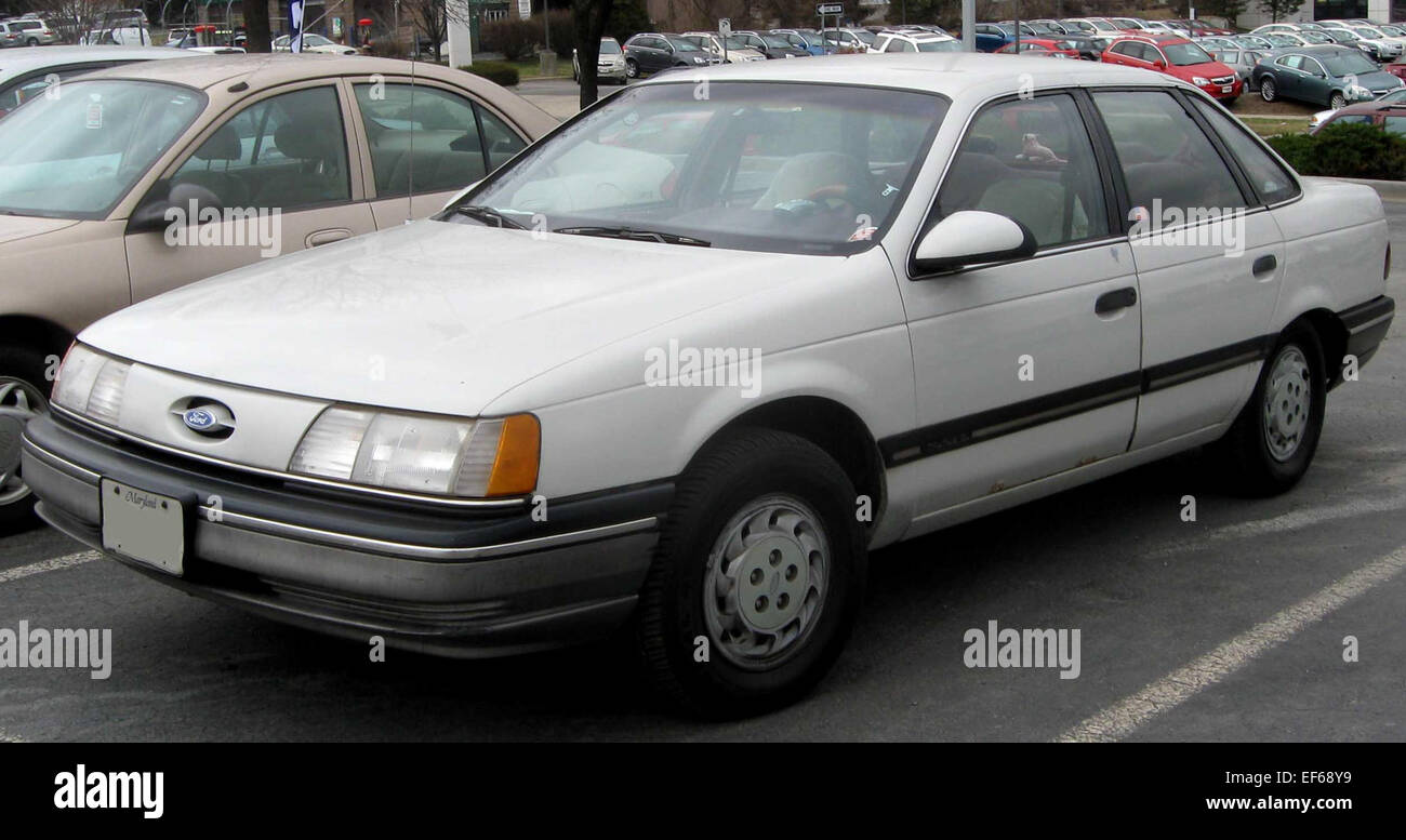 The first-generation Ford Taurus, introduced in the late 1980s, is a ...