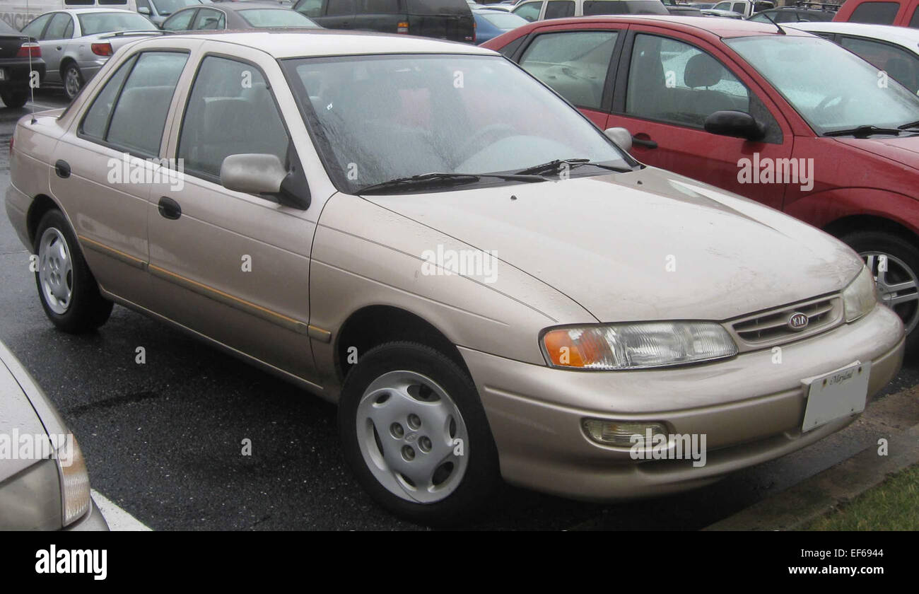 The first-generation Kia Sephia LS is a compact sedan known for its ...