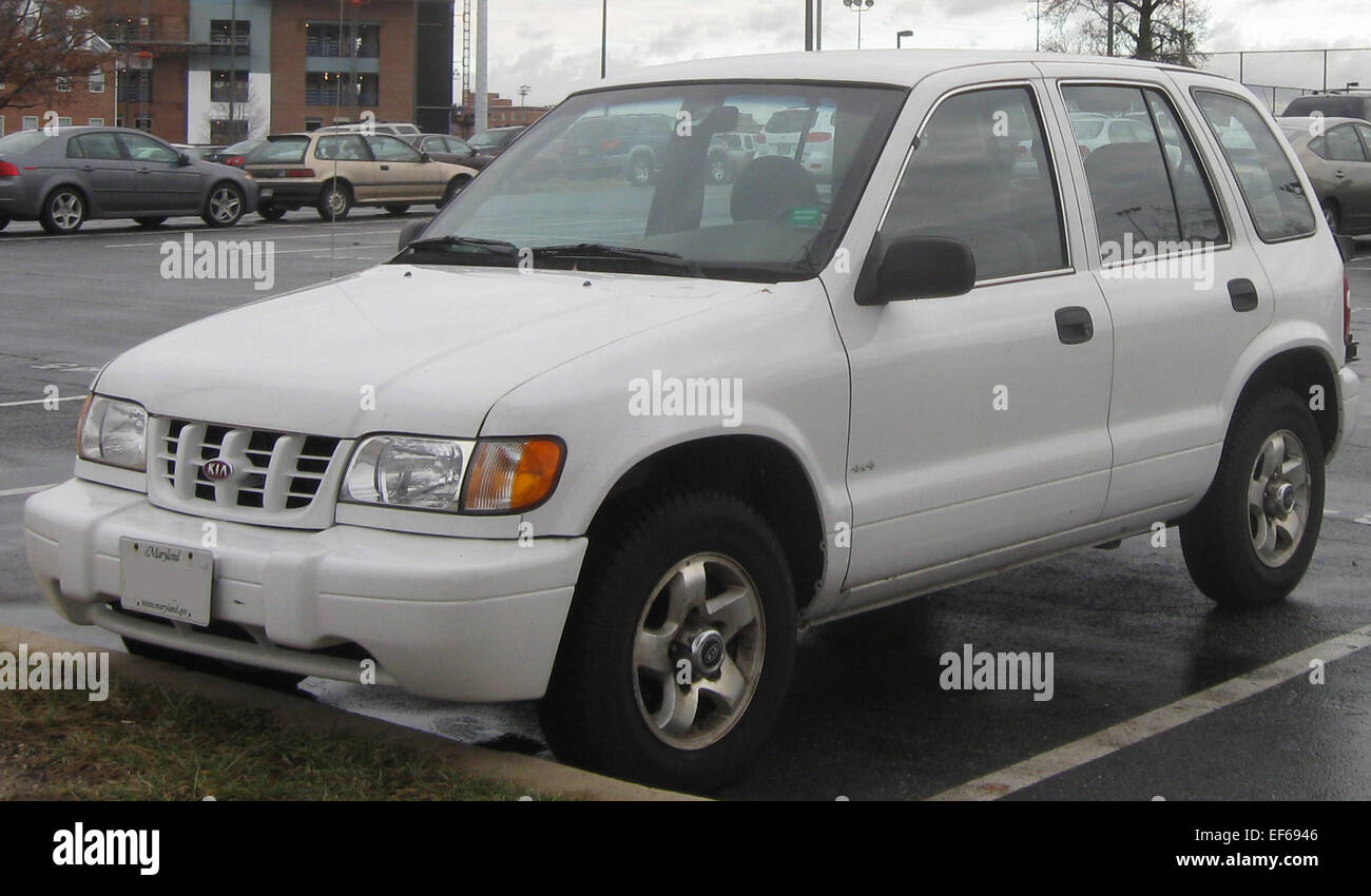 The first-generation Kia Sportage, introduced in 1995, is a compact SUV ...