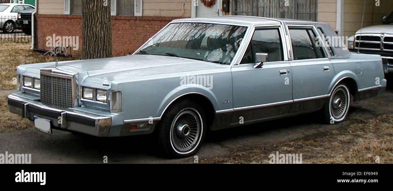 The first-generation Lincoln Town Car, introduced in 1981, is a full ...