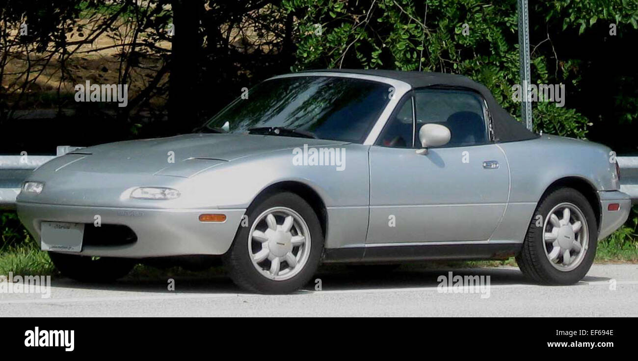 The 1st generation Mazda Miata, introduced in 1989, is a lightweight ...
