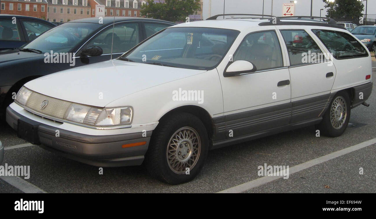 The first-generation Mercury Sable LS Wagon, produced in the 1980s and ...