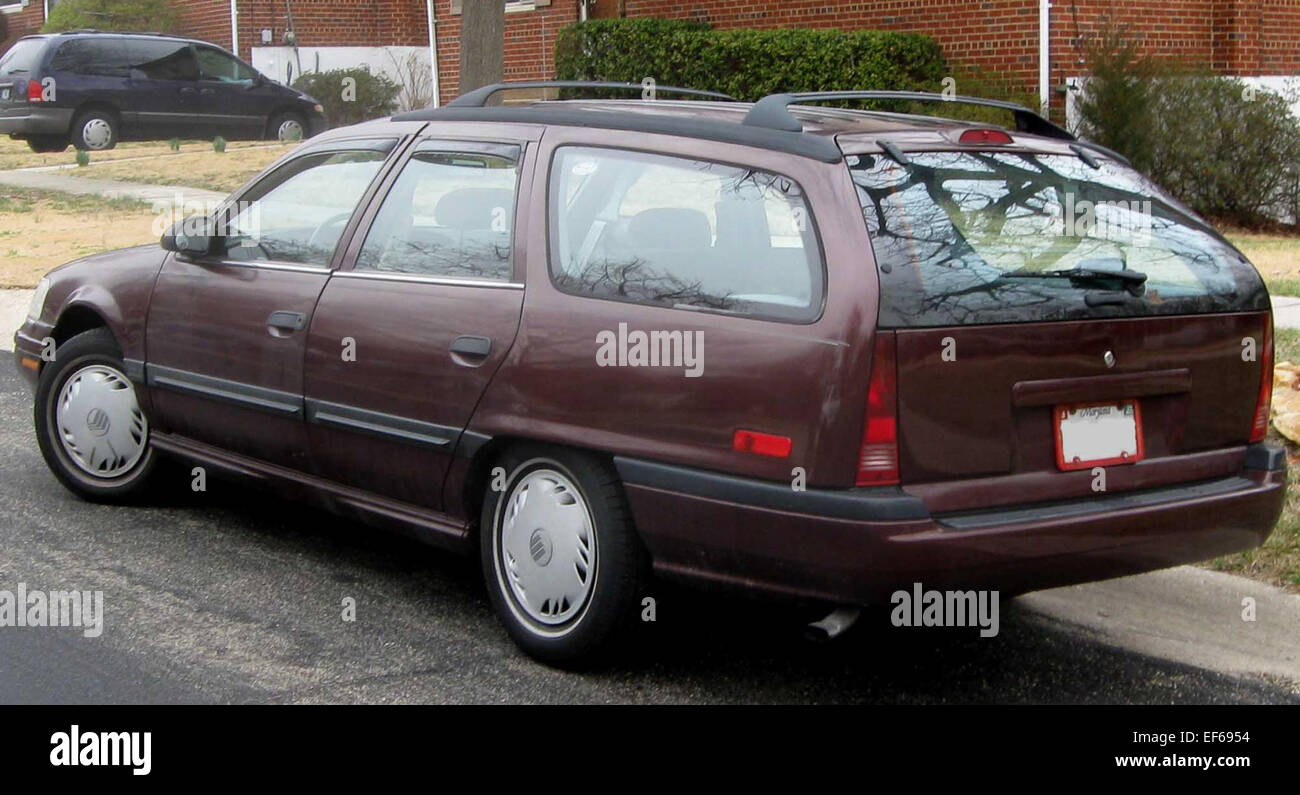 The first-generation Mercury Sable Wagon, introduced in the 1980s ...