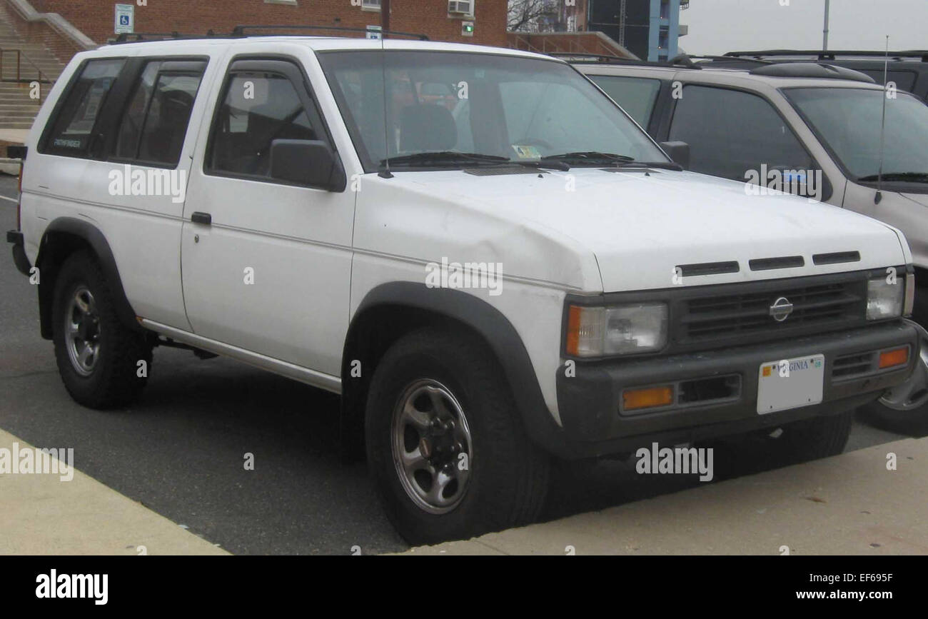 1st Nissan Pathfinder Stock Photo - Alamy