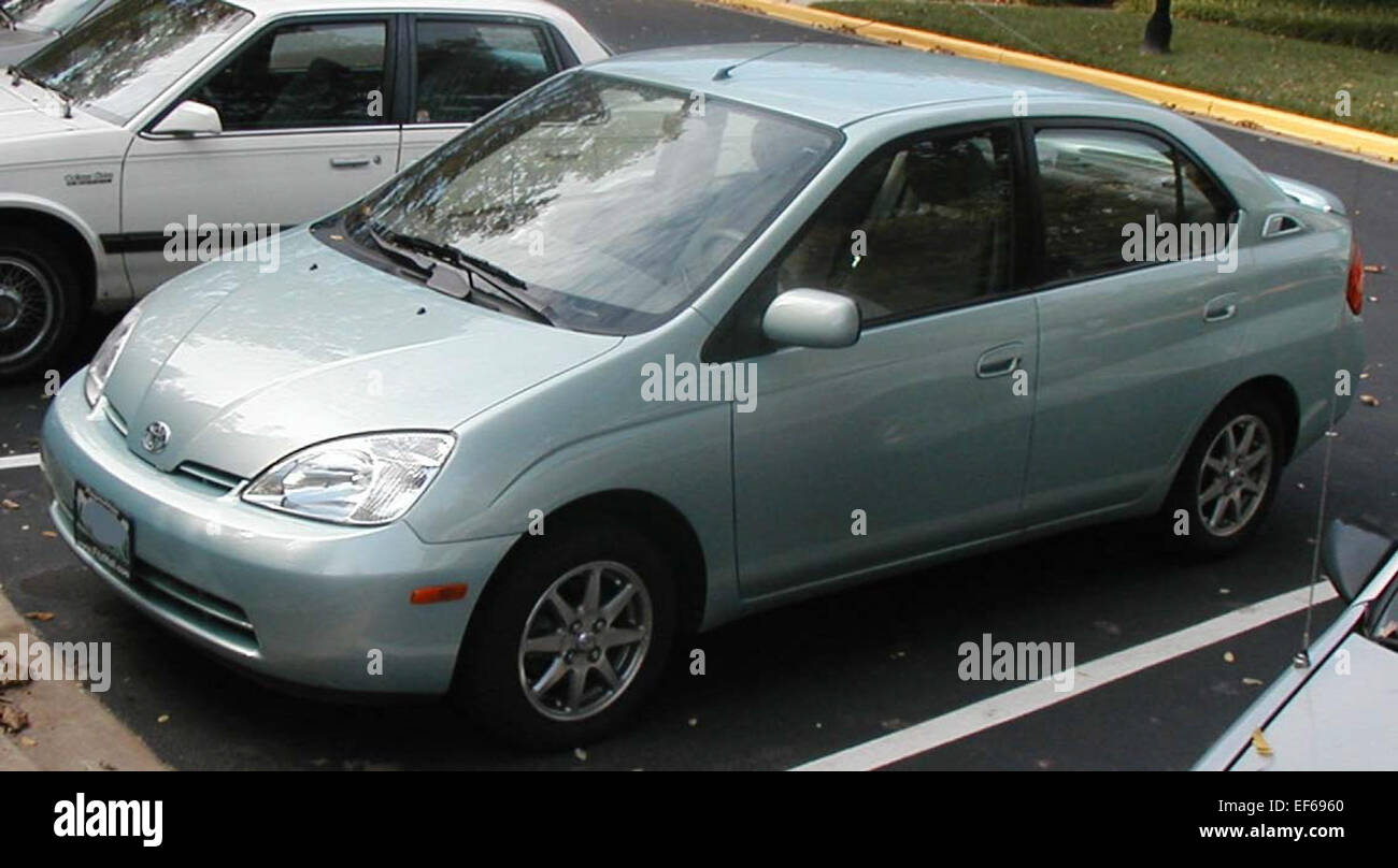 The first-generation Toyota Prius, introduced in 1997, is a hybrid car ...