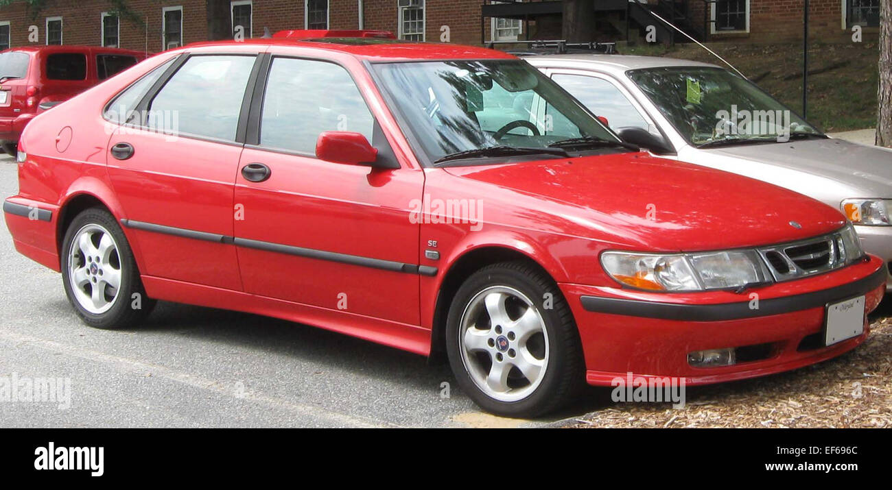 The 1st generation Saab 9-3 SE offers a stylish and sporty compact car ...
