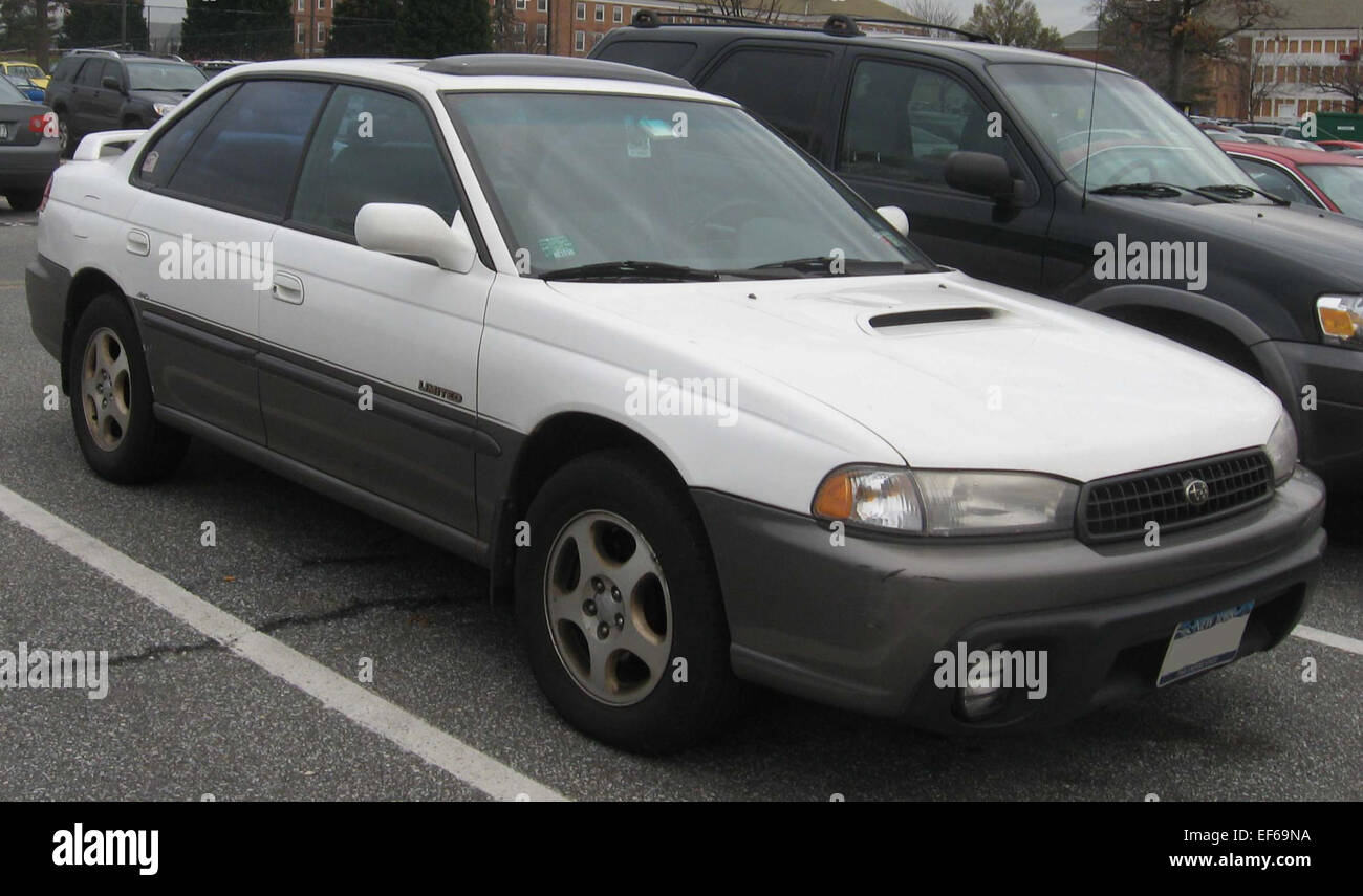The first-generation Subaru Outback SUS, introduced in the mid-1990s ...
