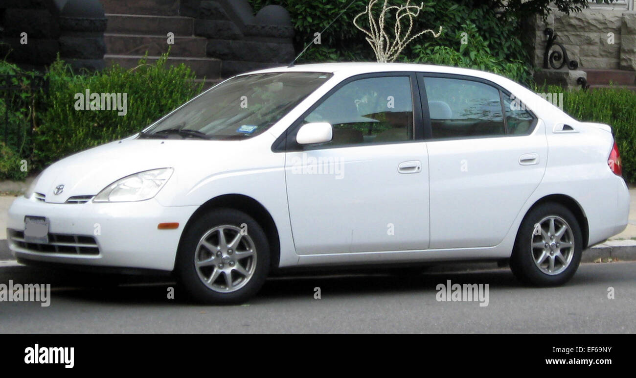 The first-generation Toyota Prius is a hybrid sedan known for its ...
