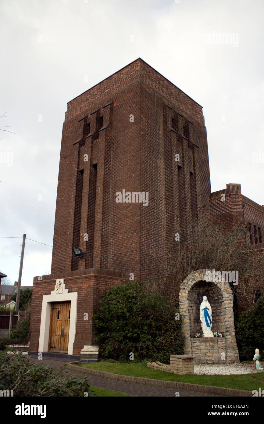 The Catholic Church of St. Margaret Mary, Perry Common, Birmingham, UK Stock Photo - Alamy