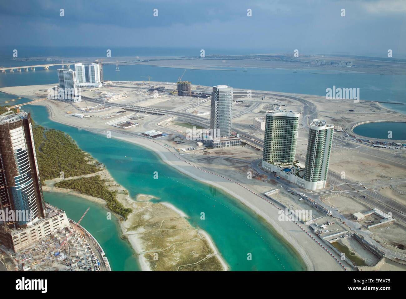 Real estate development project Abu Dhabi, United Arab Emirates Stock ...