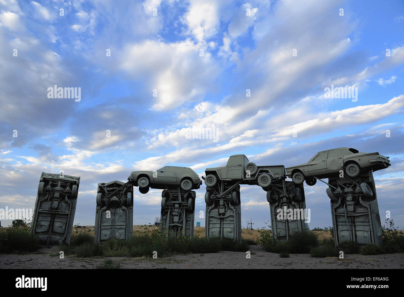 Carhenge stonehenge replica nebraska hi-res stock photography and ...