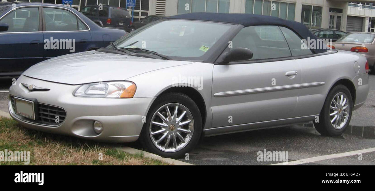 The 2001-2003 Chrysler Sebring Convertible is a stylish two-door car ...
