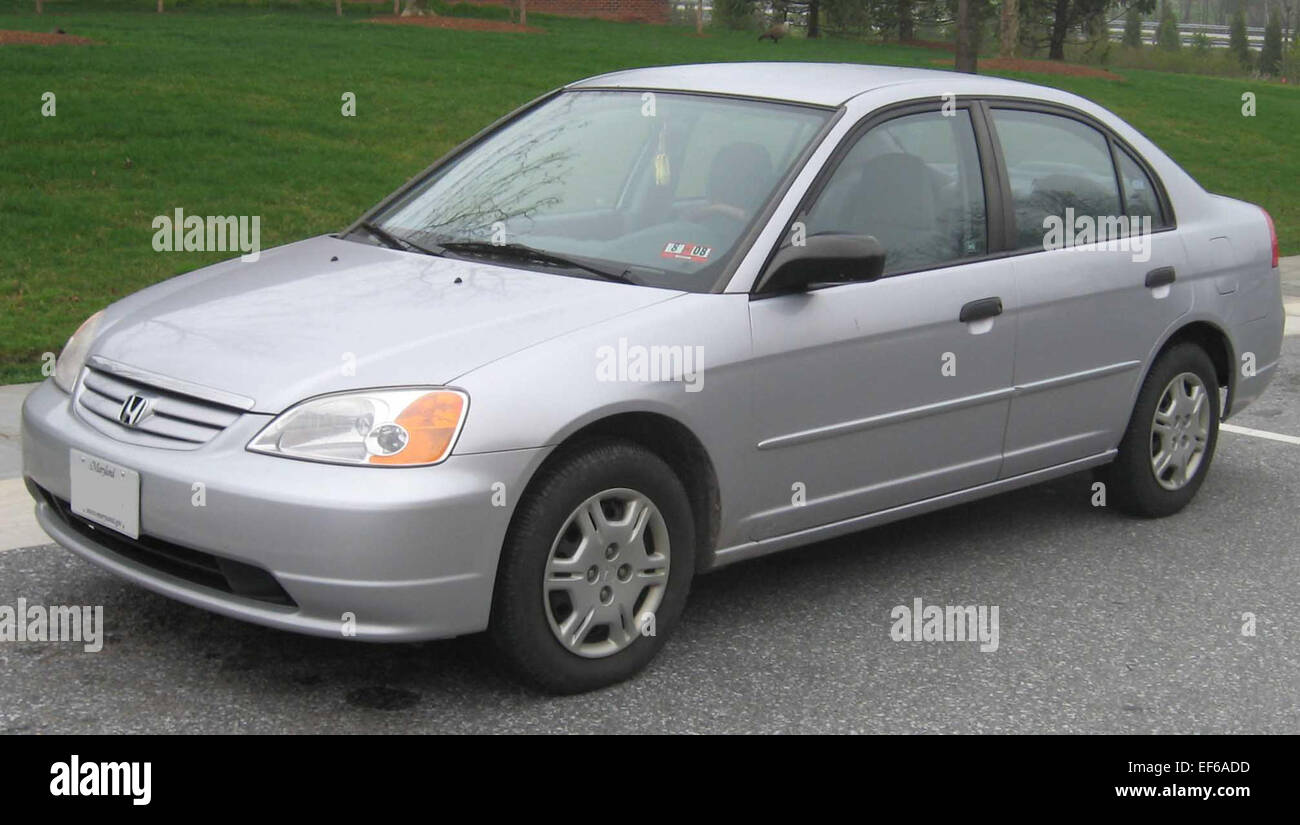 The 2001-2003 Honda Civic Sedan is a compact car known for its fuel ...