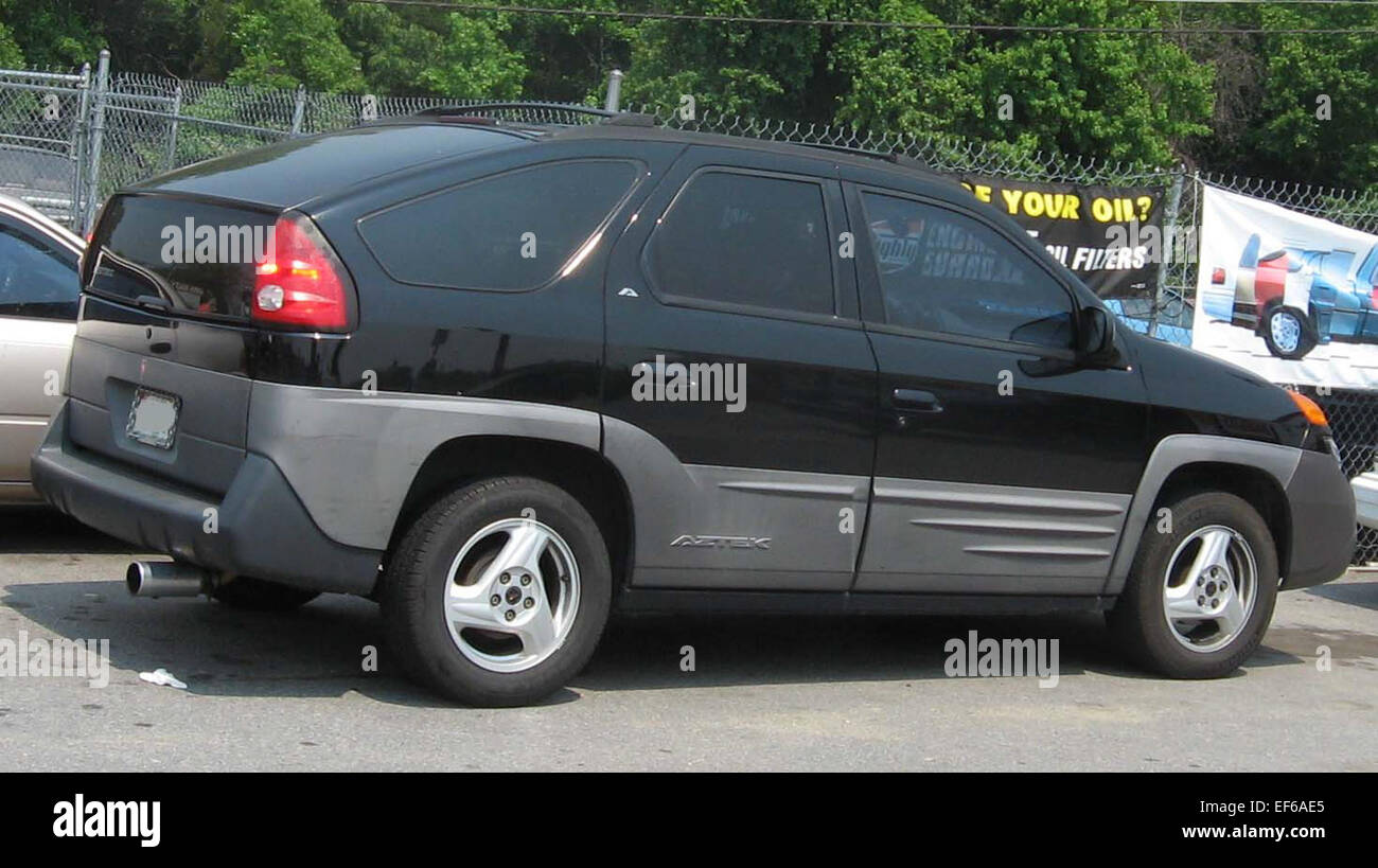 The 2001 Pontiac Aztek is a unique crossover SUV that combines bold ...