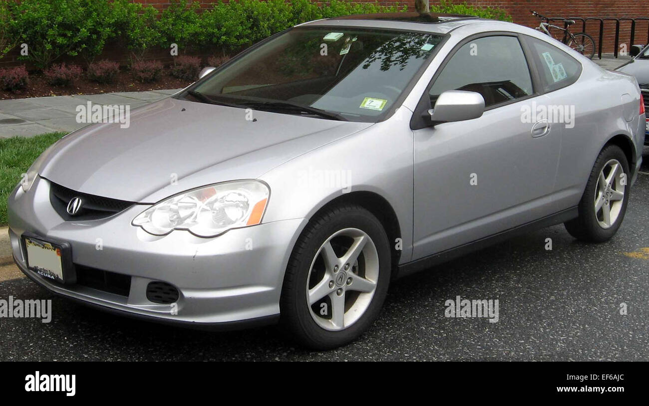Silver Acura Rsx Type S