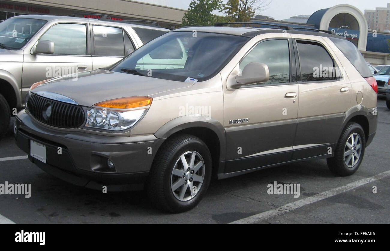 The 2002-2003 Buick Rendezvous is a mid-size SUV offering a comfortable ...