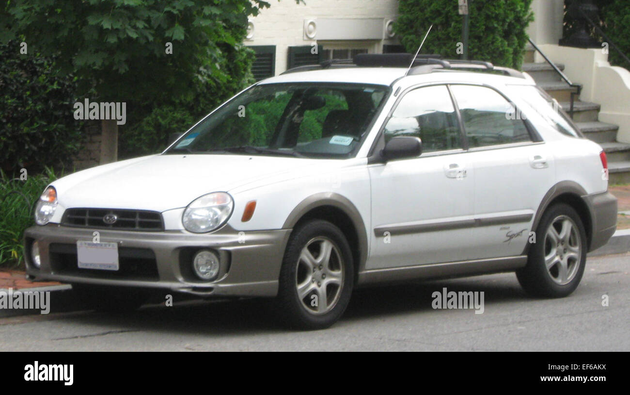 The 2002-2003 Subaru Outback Sport is a compact crossover SUV that ...