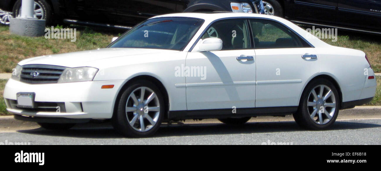 The 2003-2004 Infiniti M45 is a full-size luxury sedan powered by a 4.5 ...