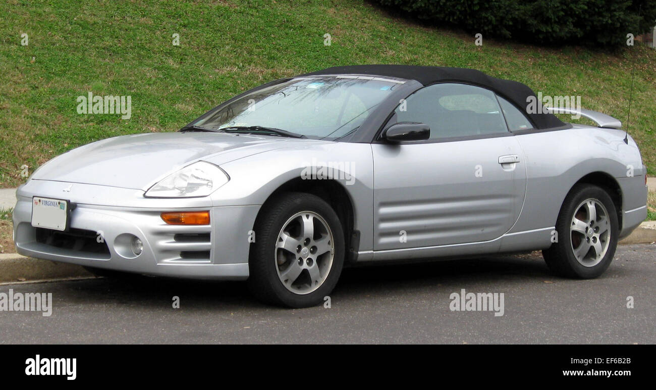 The 2003-2005 Mitsubishi Eclipse convertible is a stylish compact car ...