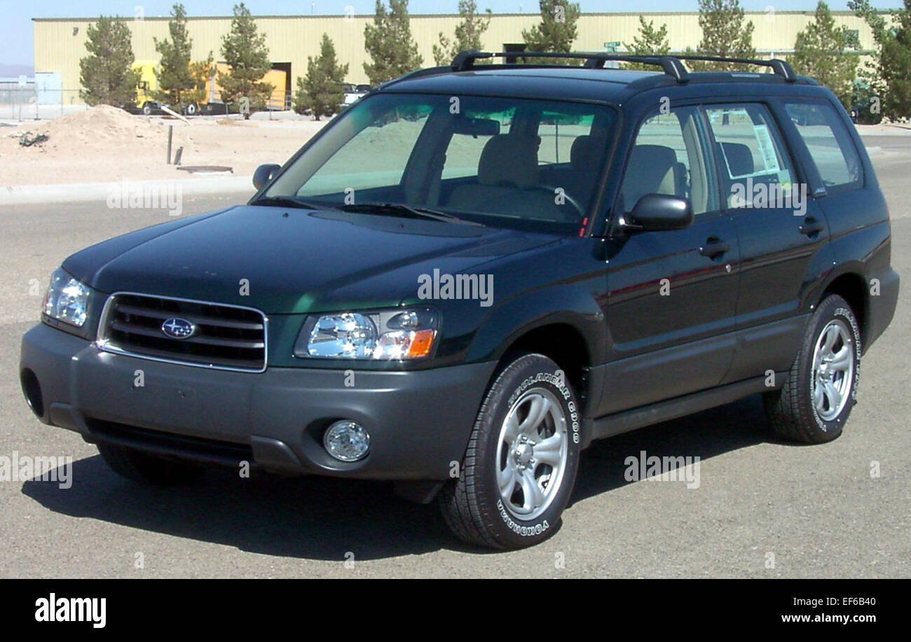The 2003 Subaru Forester 2.5X is a compact SUV known for its all-wheel ...
