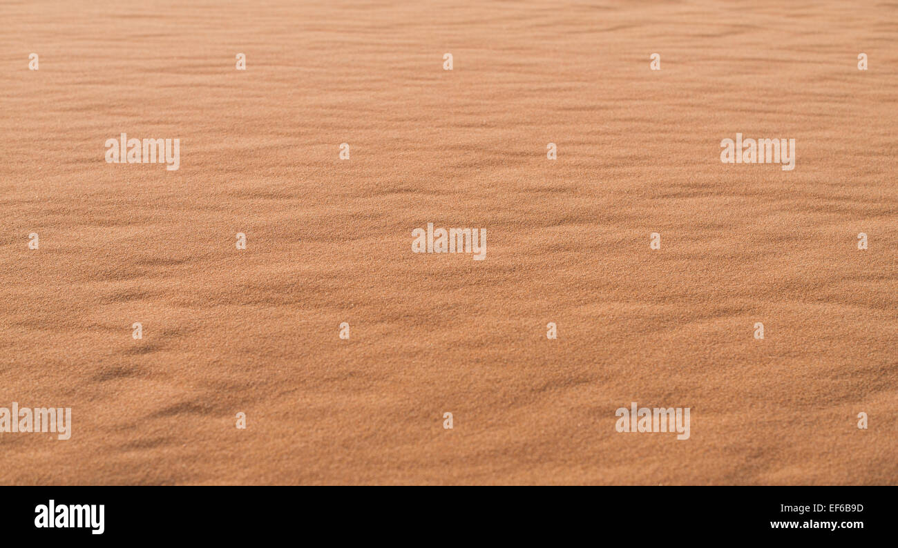 Fine red sand of Arabian desert, Saudi Arabia Stock Photo - Alamy