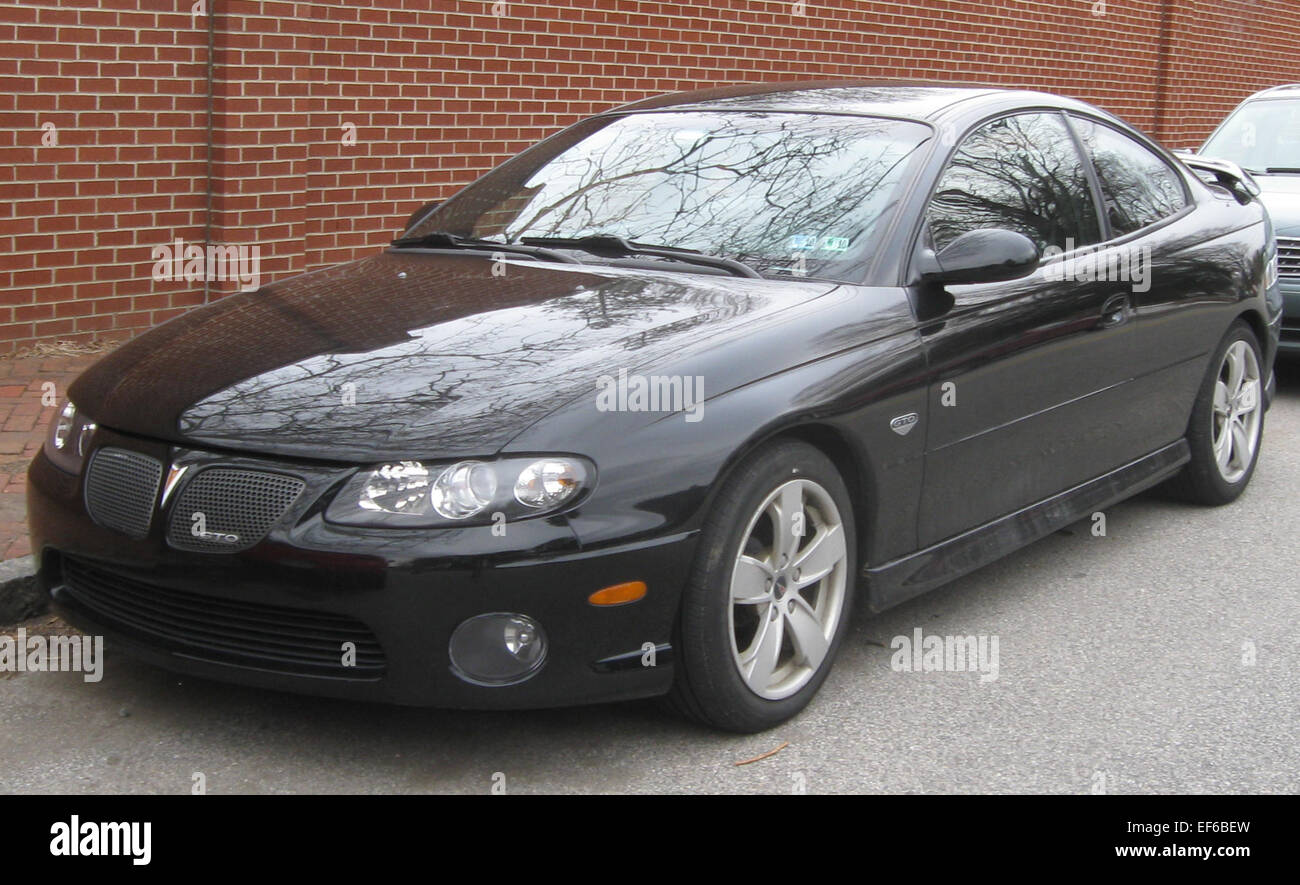 The 2004 Pontiac GTO, a revival of the classic muscle car, features a 5 ...