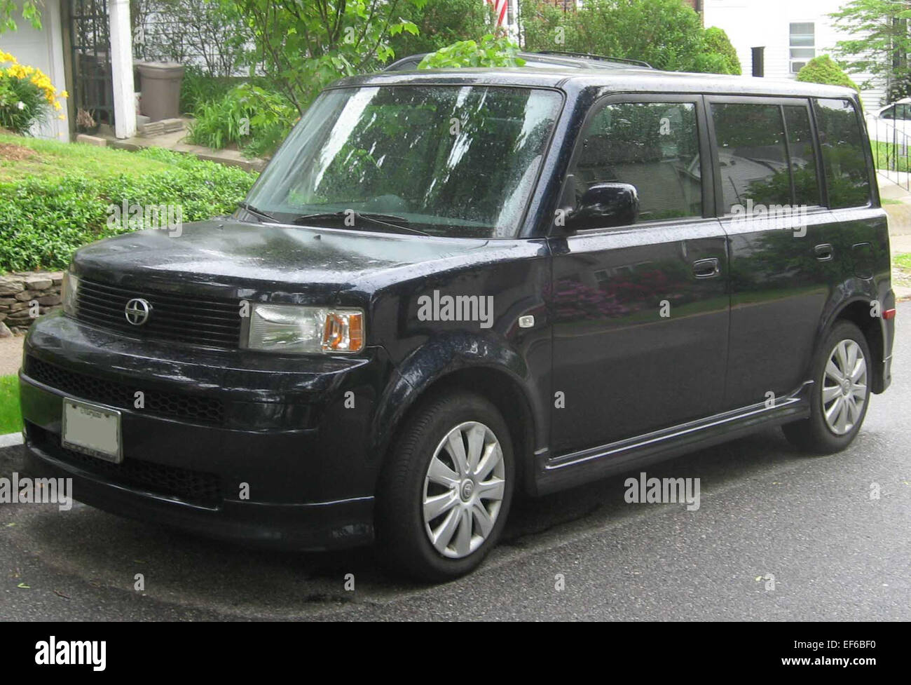 The 2004 Scion xB is a compact car with a distinctive boxy design ...