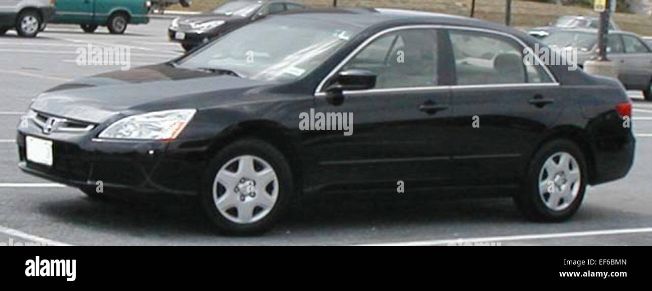 The 2005 Honda Accord sedan is a mid-size car known for its reliability ...