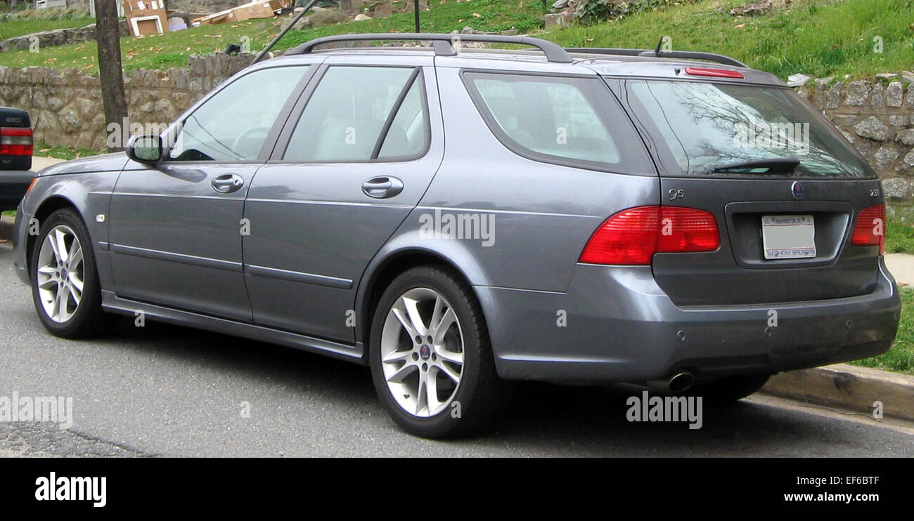 The 2006-2010 Saab 9-5 Wagon combines the luxury and performance of the ...