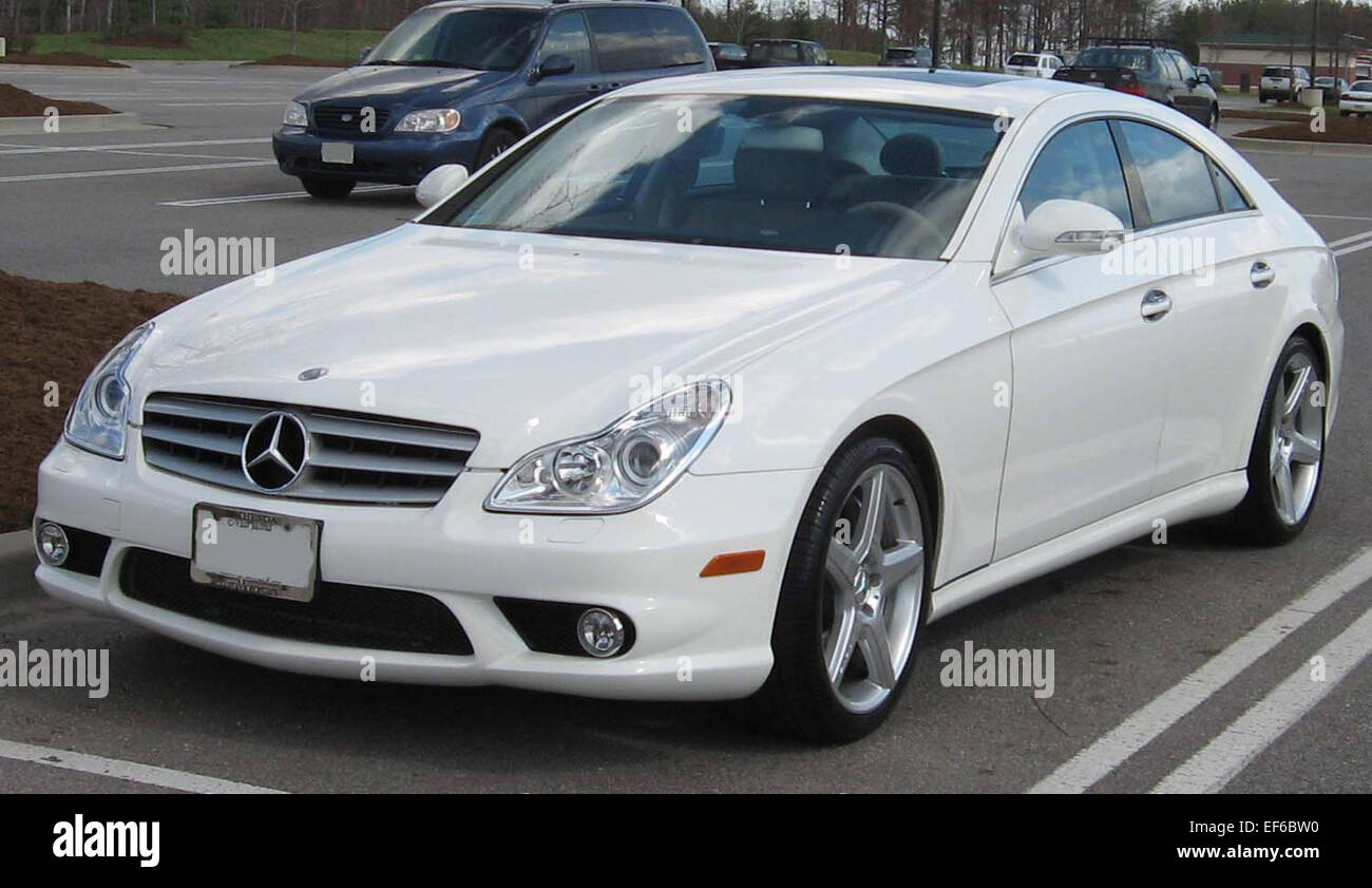 2006 Mercedes Benz CLS55 AMG 3 Stock Photo - Alamy