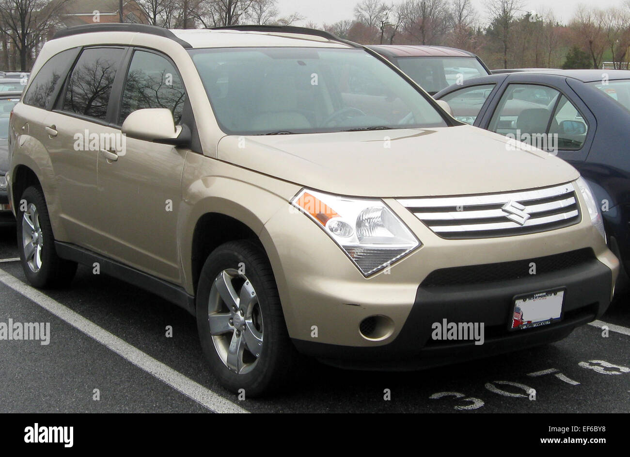 The Suzuki XL7 is a mid-size SUV that offers three-row seating, a ...