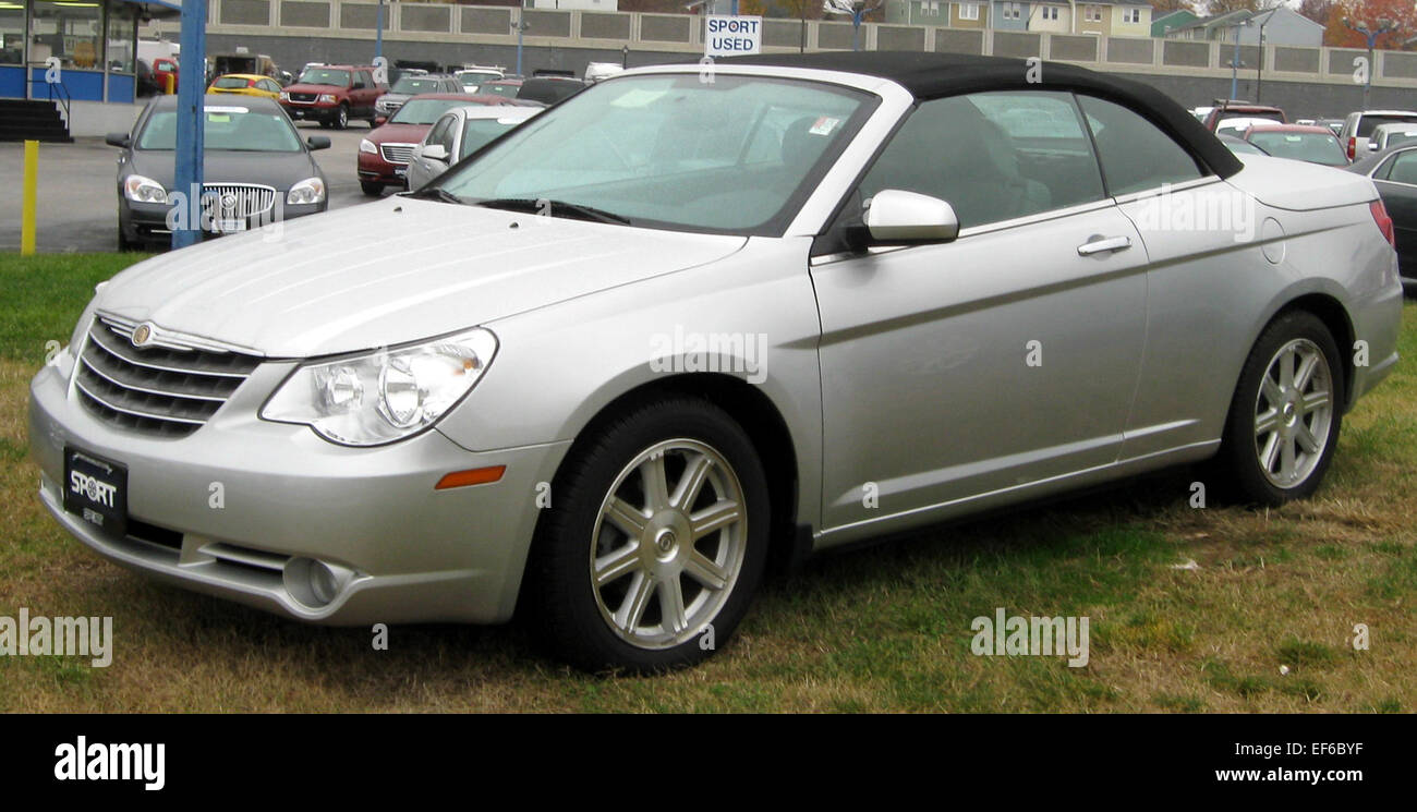 The 2007-2010 Chrysler Sebring Convertible is a mid-size, four-door ...