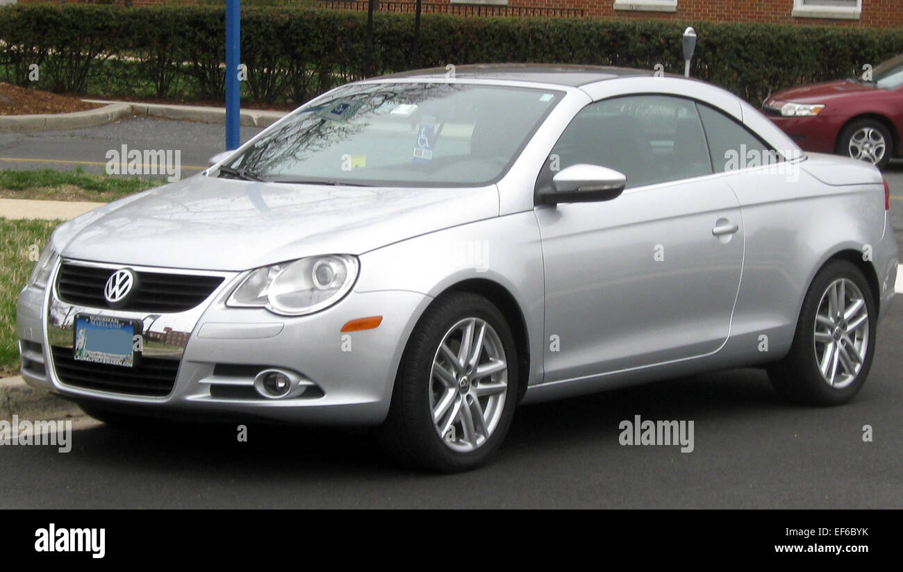 The 2007-2011 Volkswagen Eos is a compact convertible that offers a ...