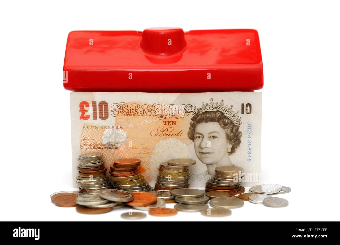 Ten pound note cut out hi-res stock photography and images - Alamy