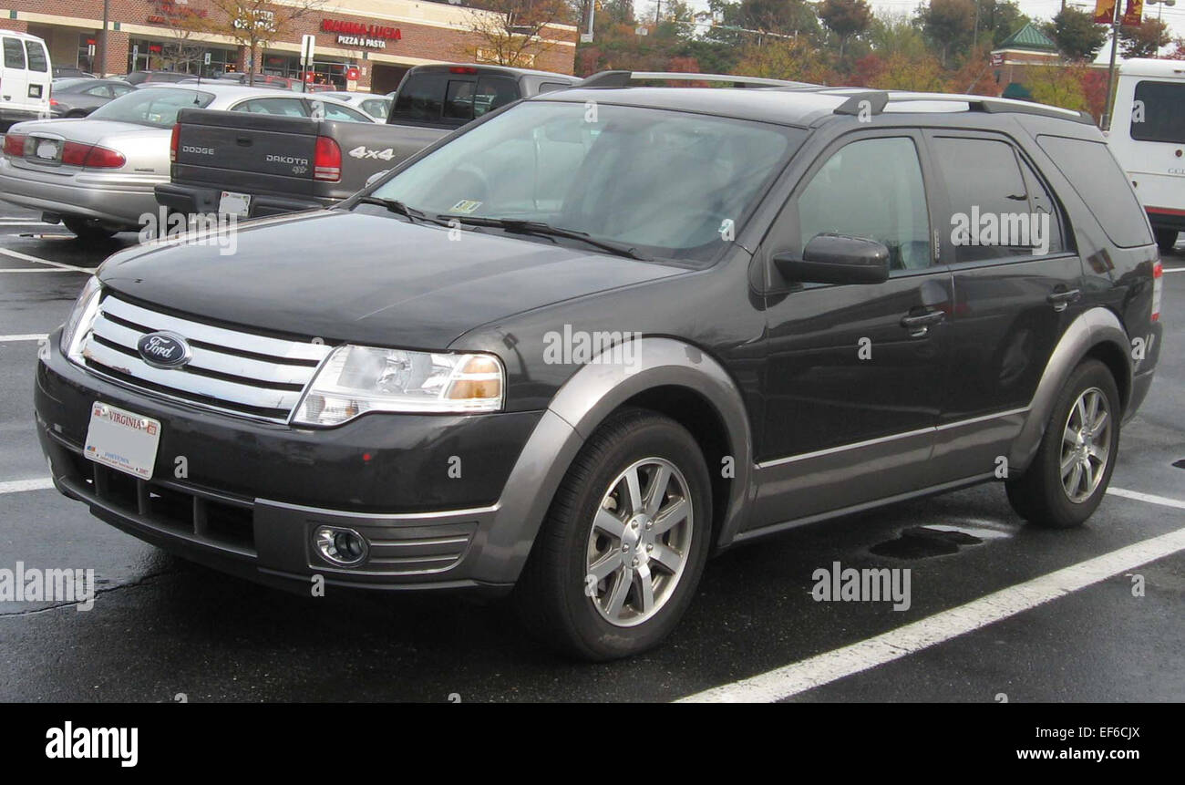 The 2008 Ford Taurus X SEL is a mid-size crossover SUV featuring a 3.5L ...
