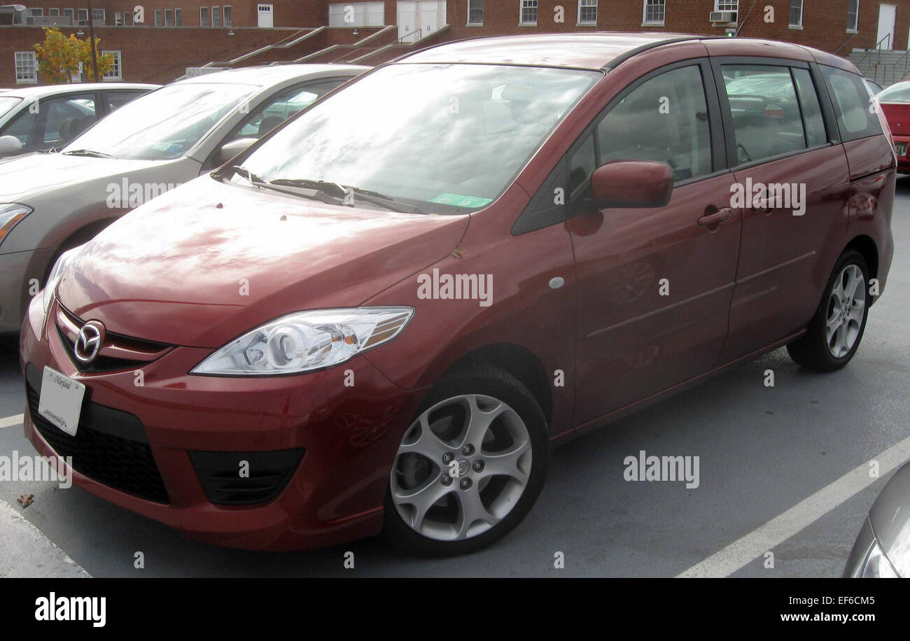 The 2008 Mazda 5 is a compact minivan designed for families. It ...
