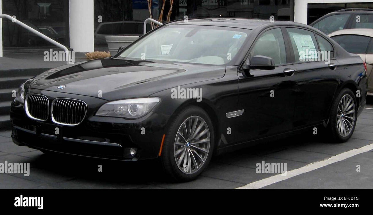 The 2009 BMW 750i, known for its luxury features and strong performance ...