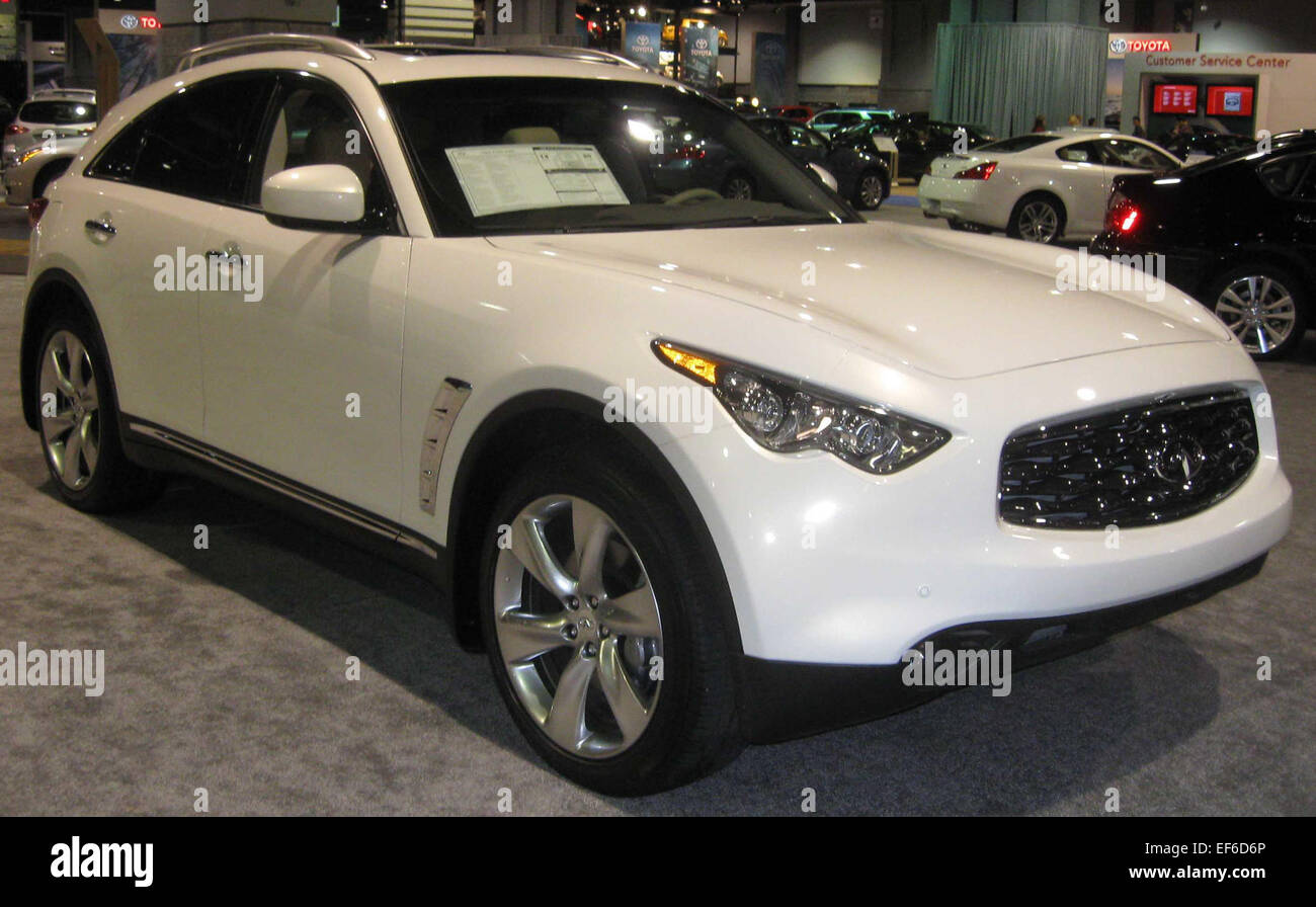 The 2009 Infiniti FX50 is a luxury crossover SUV with a powerful 5.0L ...