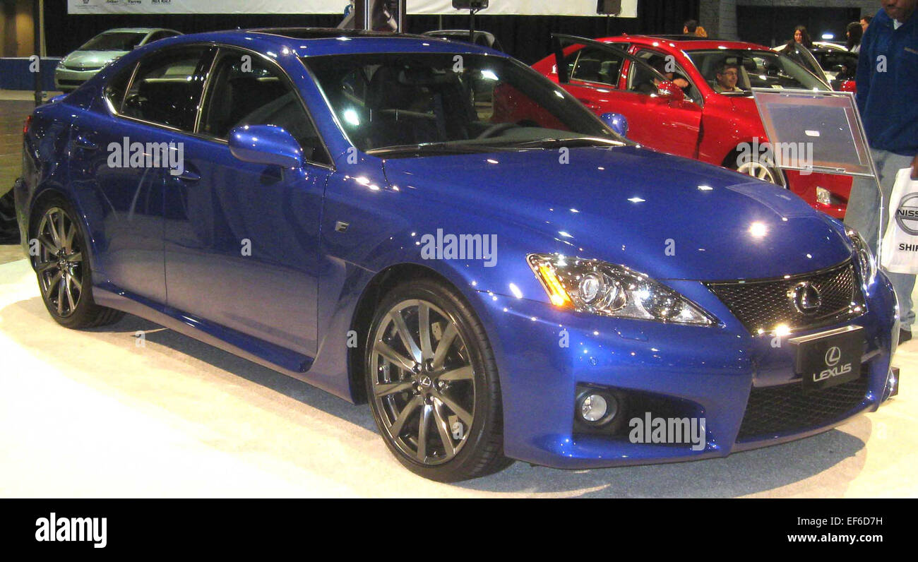 The 2009 Lexus IS F is a high-performance sports sedan featuring a ...