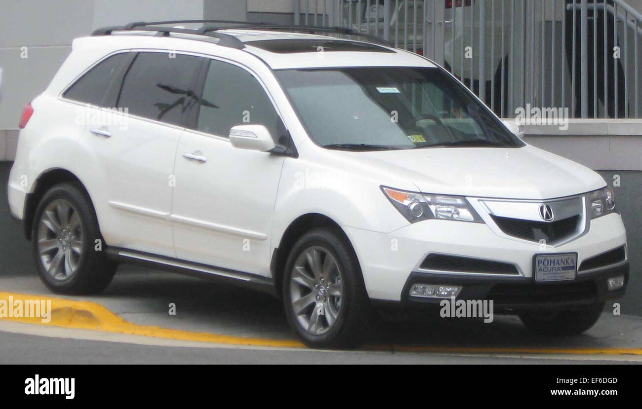 The 2010 Acura MDX is a luxury crossover SUV that offers a powerful V6 ...