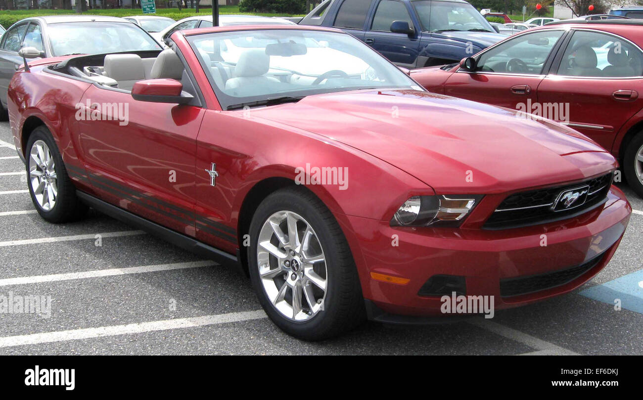 The 2010 Ford Mustang convertible is a sportscar known for its powerful ...