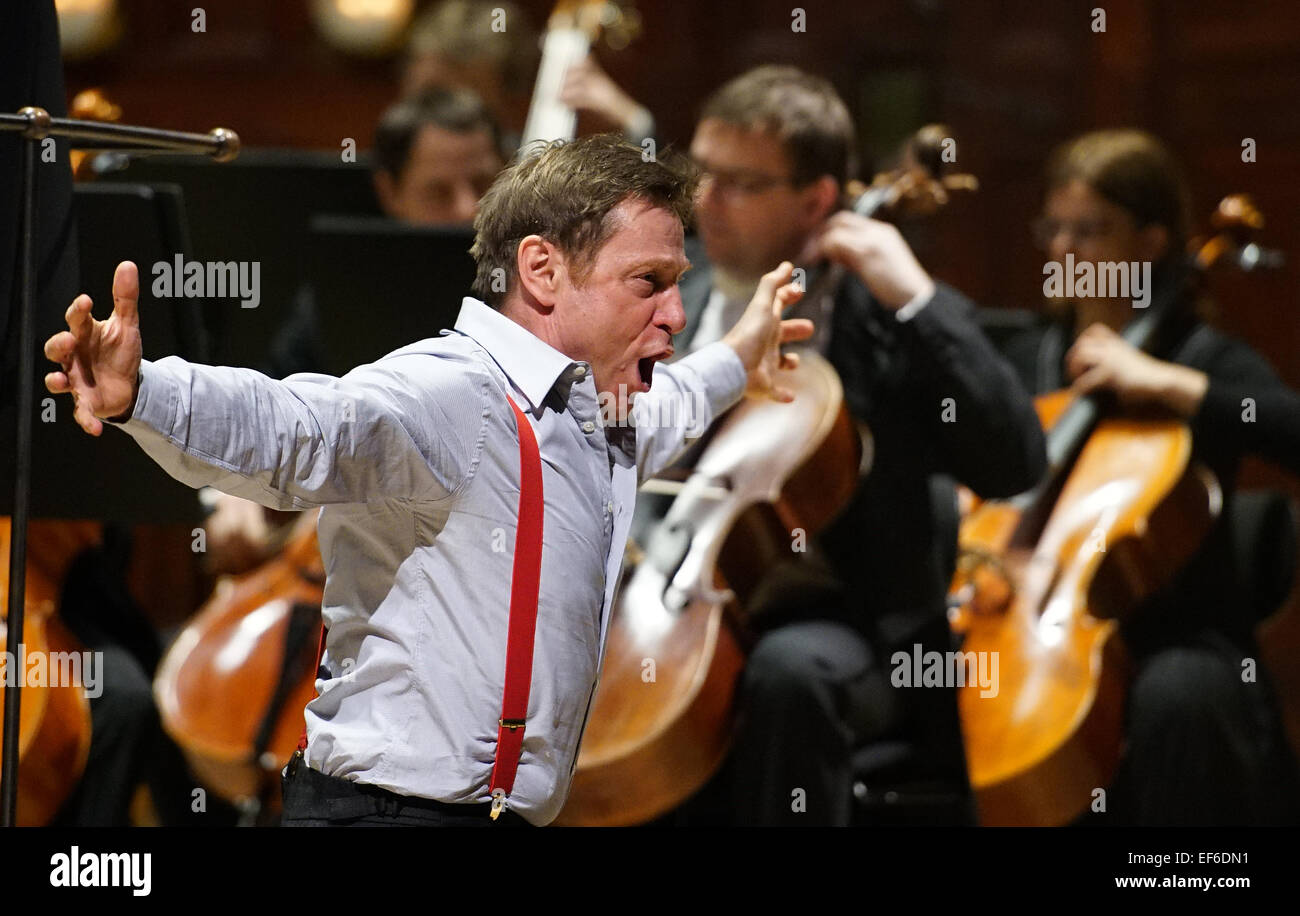Prague, Czech Republic. 27th Jan, 2015. British baritone Simon ...