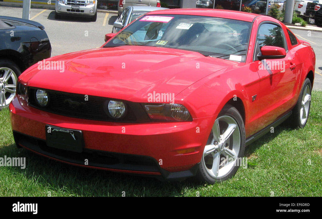 The 2010 Ford Mustang GT is a muscle car that offers high performance ...