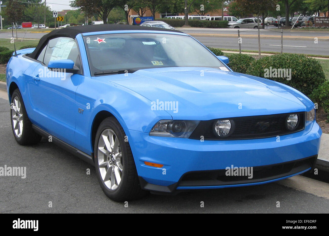 The 2010 Ford Mustang GT convertible is a classic American muscle car ...