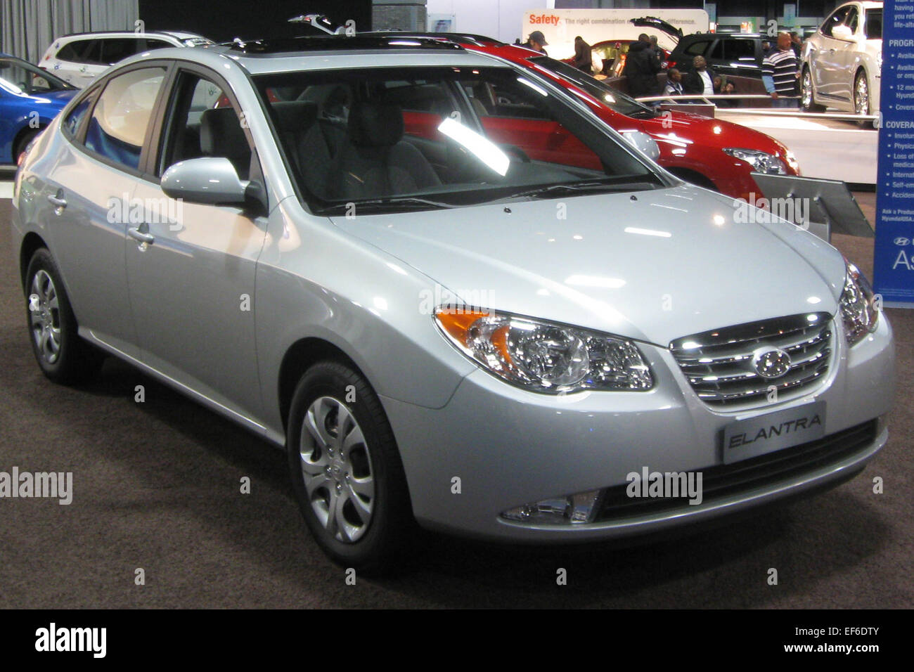 The 2010 Hyundai Elantra sedan is a compact car known for its ...