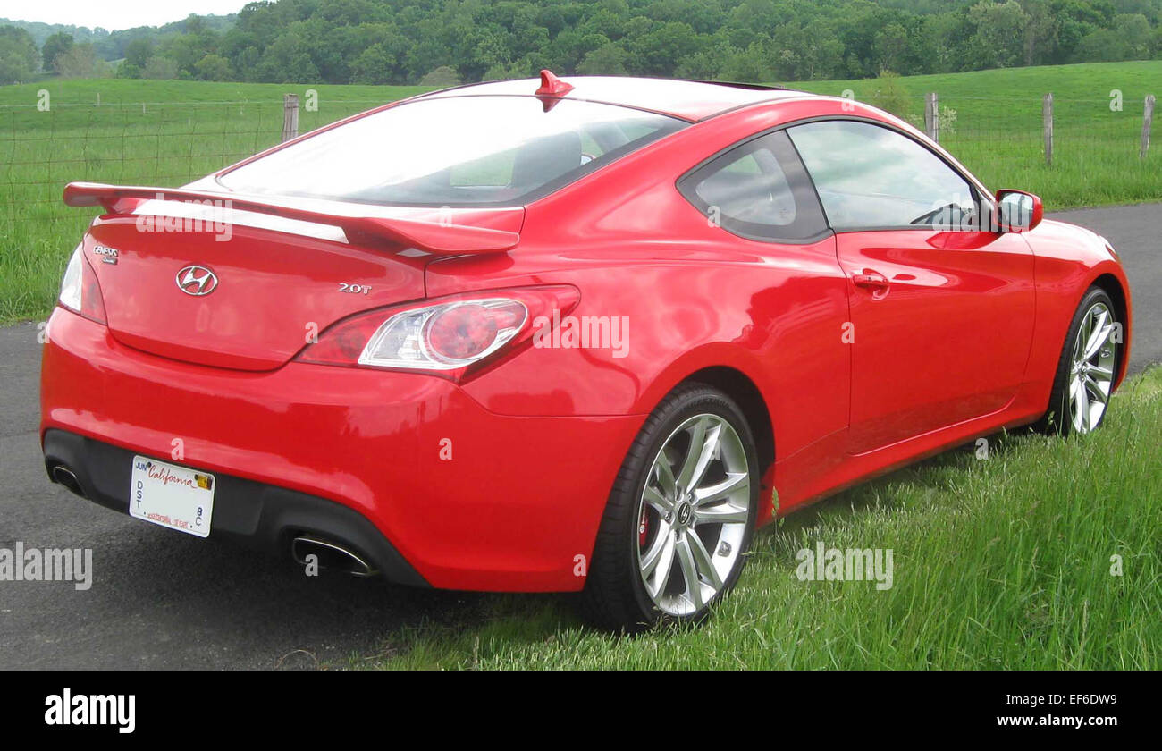 The 2010 Hyundai Genesis Coupe 2.0T Track is a rear-wheel-drive sports ...