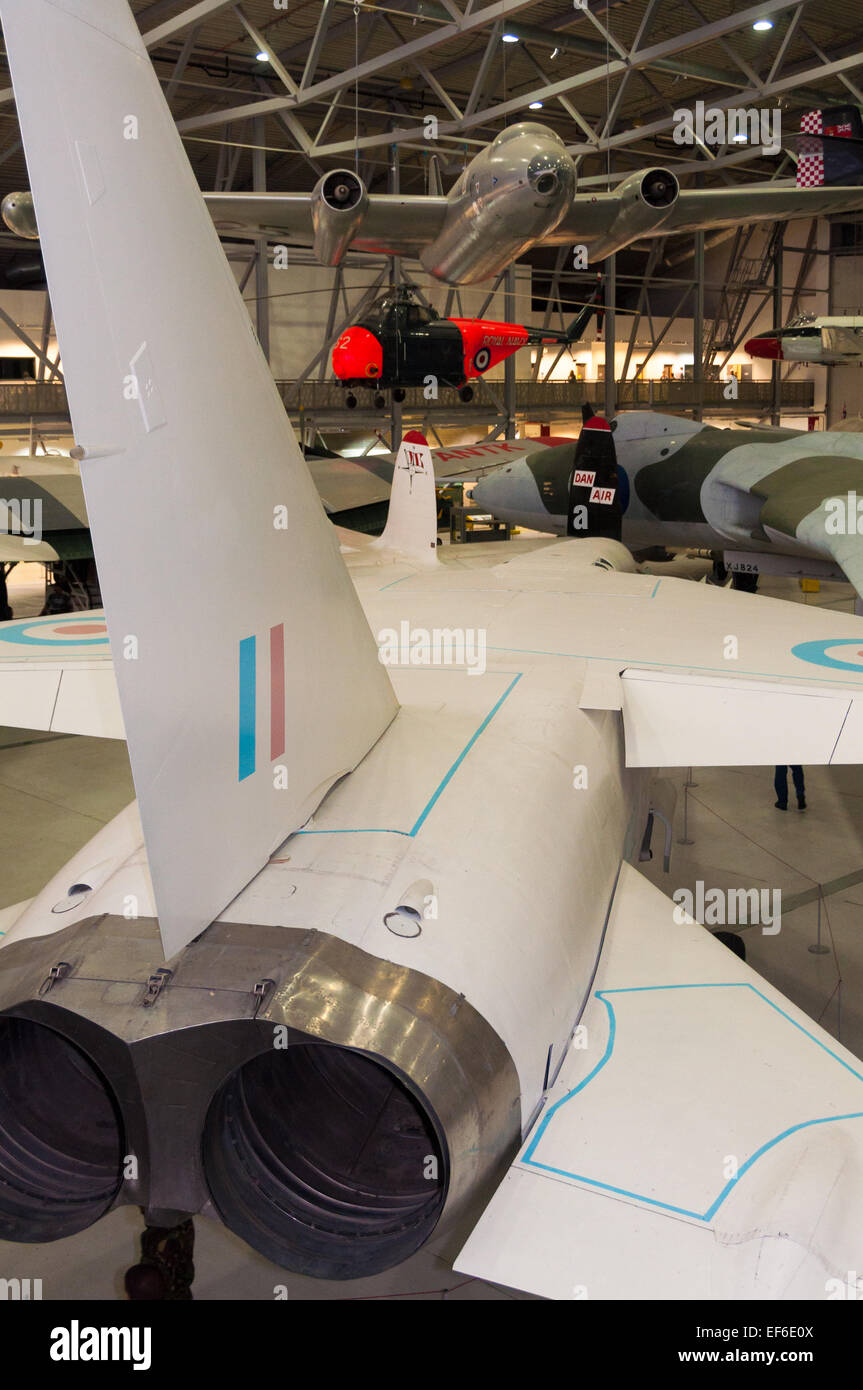 British Aircraft Corporation TSR-2 at Duxford Imperial war museum Stock ...