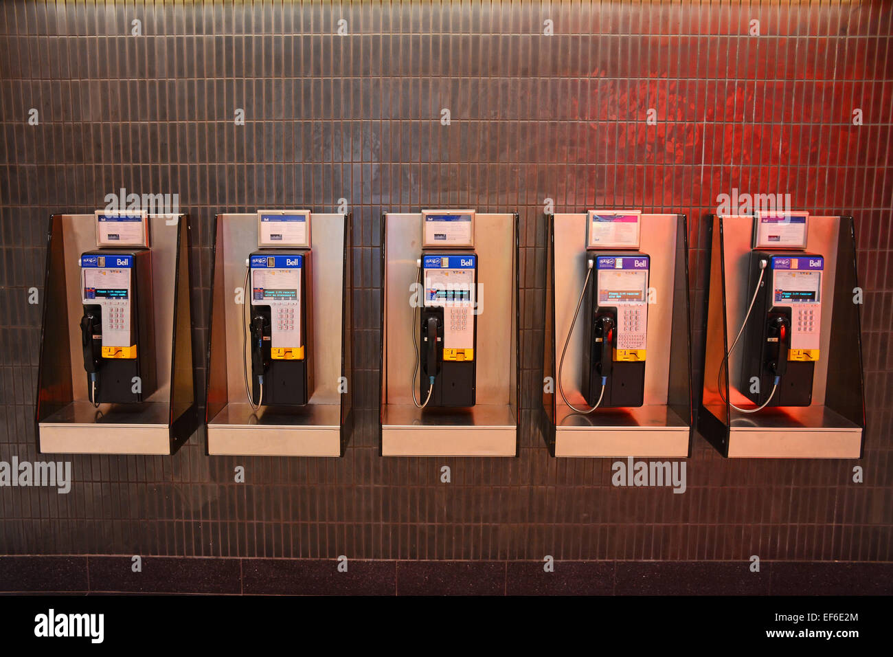 Public Phones, Toronto, Canada Stock Photo - Alamy