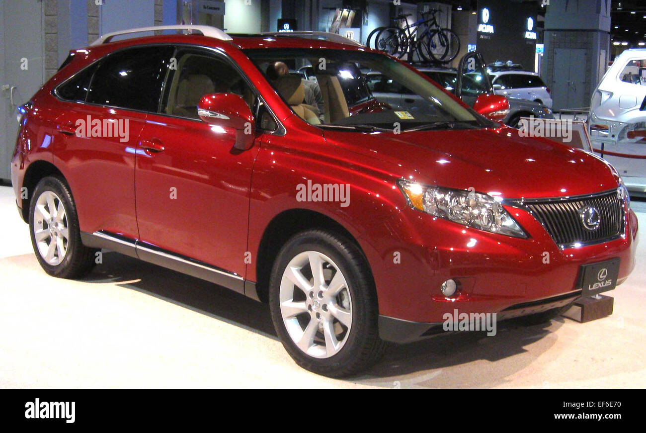 The 2010 Lexus RX350 is a luxury crossover SUV known for its comfort ...